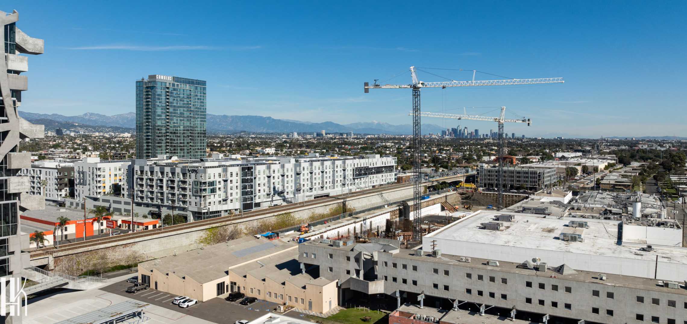Construction goes vertical for Habitat development at 3401 La Cienega Boulevard | Urbanize LA